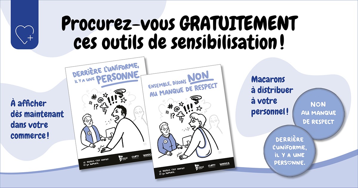 Campagne de sensibilisation à la courtoisie en magasin » Détail Québec